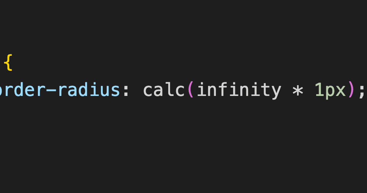 Игры с бесконечностью, или зачем нам infinity в CSS — журнал «Доктайп»