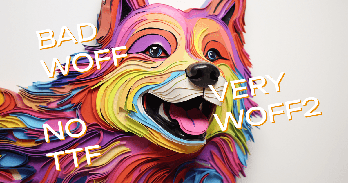 WOFF больше не нужен — журнал «Доктайп»