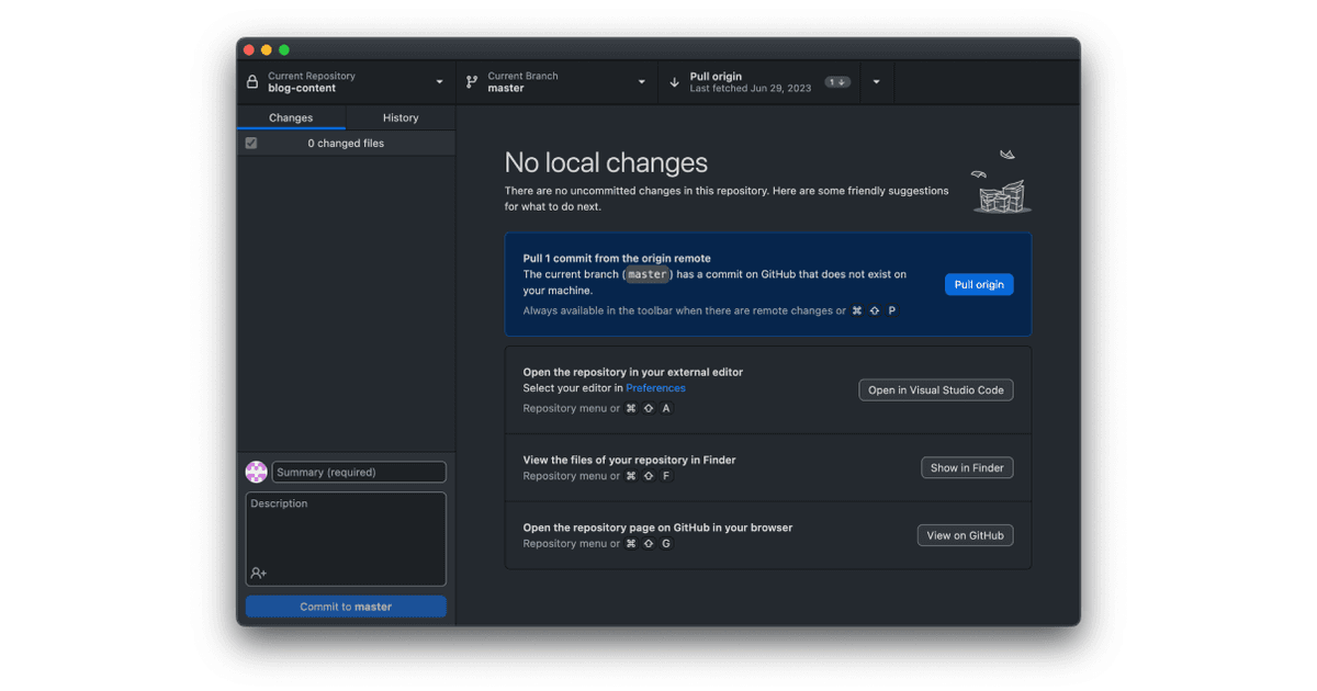 Github Desktop обзор и первая настройка — журнал Доктайп