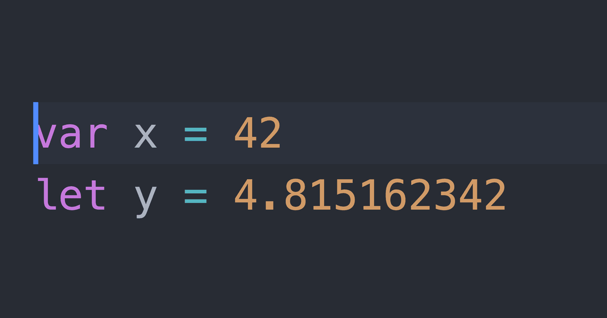 В чём разница между var и let — журнал «Доктайп»